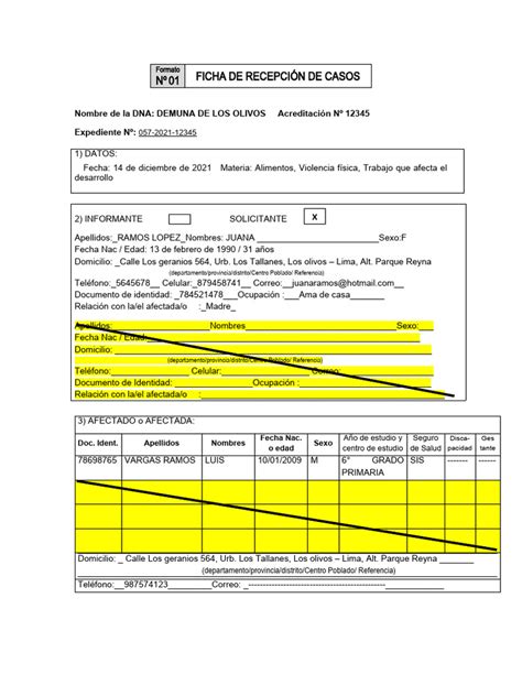 Ficha De Recepción 14122021 Pdf