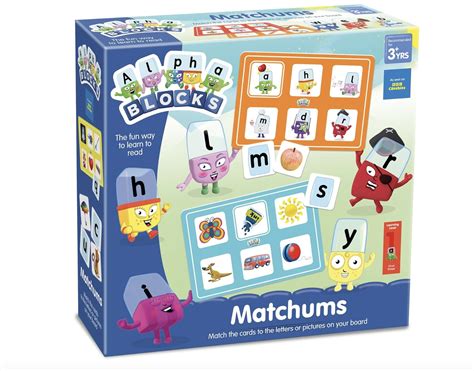 Mum Alphablocks Matchums Learning Game Down From £1099 To £799