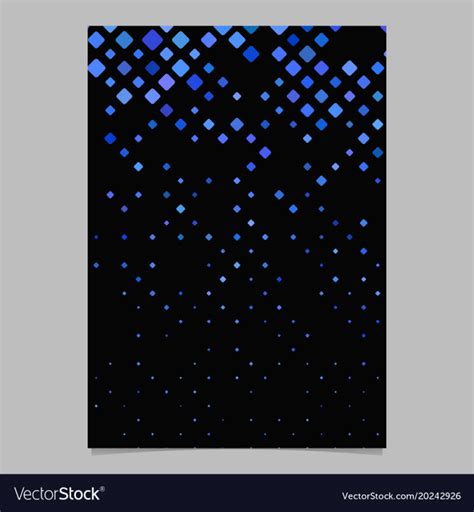 Free Abstract Digital Diagonal Square Pattern Poster Vector Image Nohat Cc