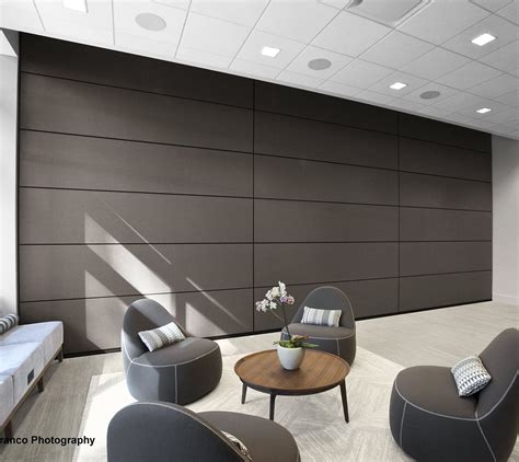 Electric Vertically Operable Acoustic Partition Retractable Walls Upward Folding Acoustical