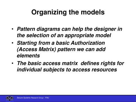 PPT Patterns For Access Control PowerPoint Presentation Free Download ID