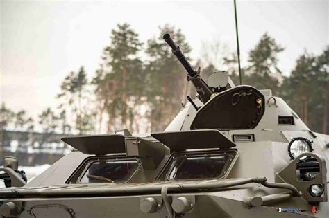 Poland Modernizes Ukrainian Btr 70 Apc With New Armor And Tech