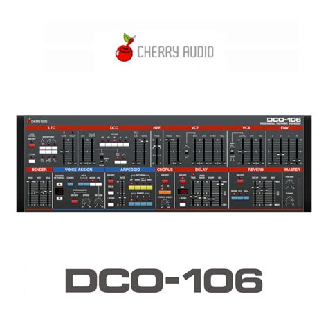 Cherry Audio Dco 106 Iconic 80s Poly Synth Plugin Vstauaax