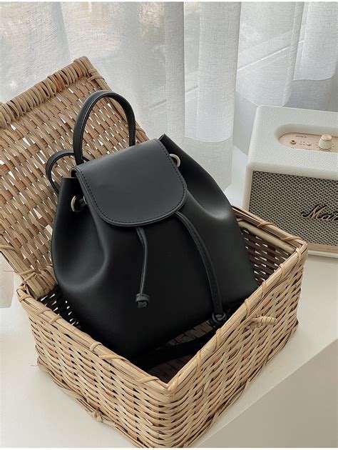 에이어패럴 특가 복조리 미니 백팩 스트링 여행 보부상 벚꽃 하객 룩 가방 Ab009