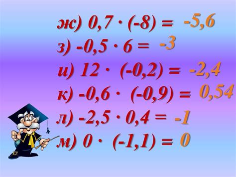 Умножение положительных и отрицательных чисел презентация онлайн