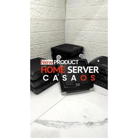 jual home server casaos web hosting mikhmon online mikrotik chr phpnuxbill shopee