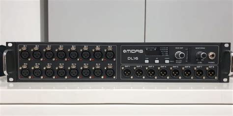 Midas DL16 16 Channel Mic Preamp ADAT Hobbies Toys Music Media Music Accessories On Carousell