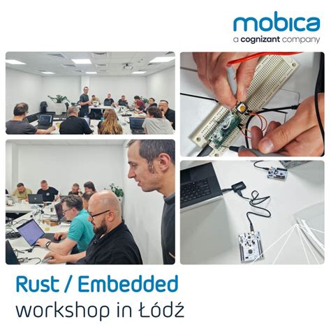 mobica on linkedin rust programming embeddedsoftware lifeatmobica