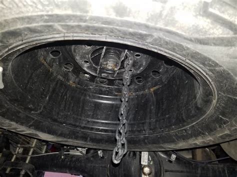 Chain Hanging Down From Spare Tire Tacoma World