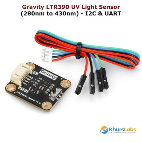 Jual Dfrobot Gravity Ltr390 Uv Light Sensor 280nm To 430nm I2c And Uart
