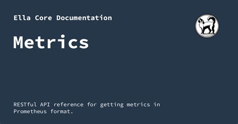 Metrics Ella Core Documentation
