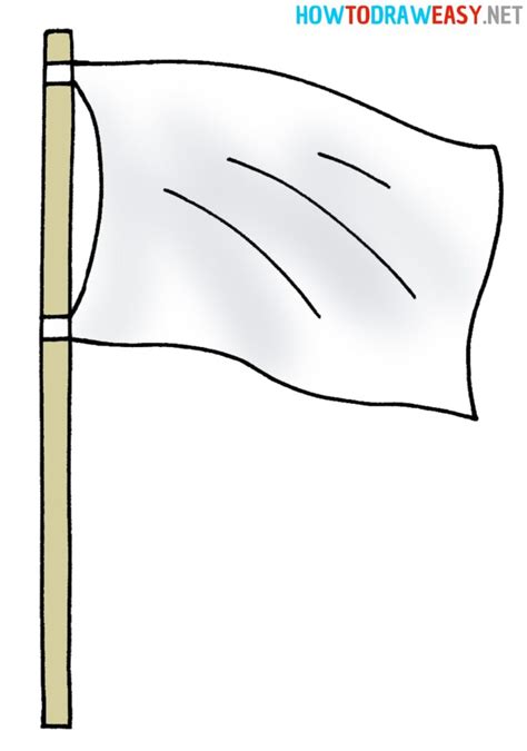 How To Draw A Flag How To Draw Easy How To Draw A Flag How To Draw Easy