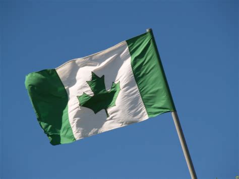 Green Canada Flag Green Canada Flag Craig Bennett Flickr