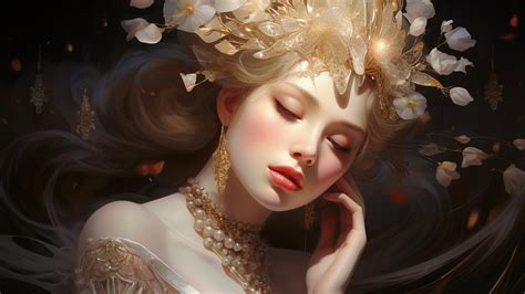 Портрет сказочной девушки · 1920x1080 Full Hd бесплатная фотография от Danastr картинки и обои