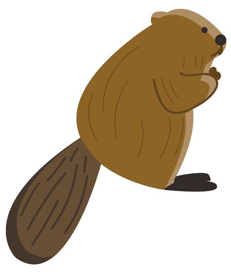 イラスト ビーバー