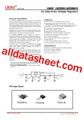 LM2596S-ADJ Datasheet(PDF) - Guangdong Youtai Semiconductor Co., Ltd.