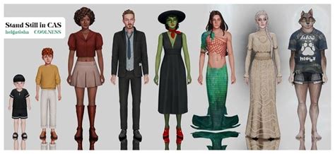 Stand Still In Cas Coolness Helgatisha In 2024 Sims 4 Sims 4