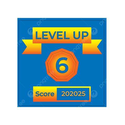 게임 레벨 업 점수 평면 Ui 플랫 점수 Ui Png 일러스트 및 벡터 에 대한 무료 다운로드 Pngtree