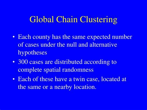 PPT Global Clustering Tests Assessing Spatial Randomness PowerPoint Presentation ID 5108493