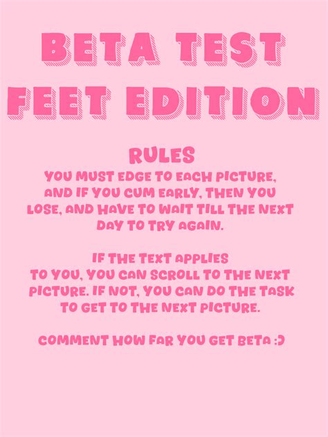 Beta Test Which Simp Loves Feet The Most Rcensoredsimps