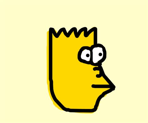 Realistic Bart Simpson Drawception