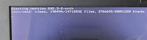 On Boot And Shutdown Devsda2 Clean Files Blocks Is
