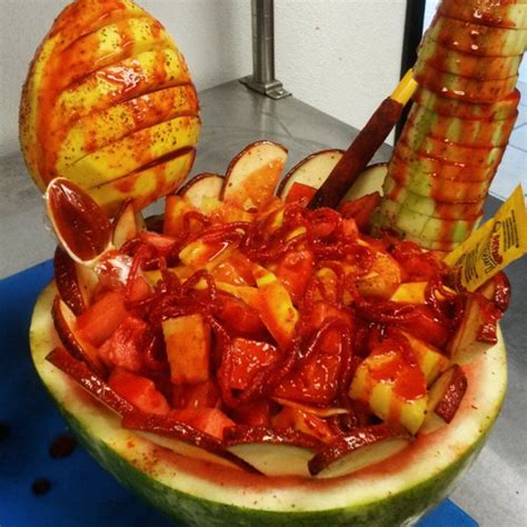 Ideas Para Negocios De Frutas Con Chamoy Caricatura 20