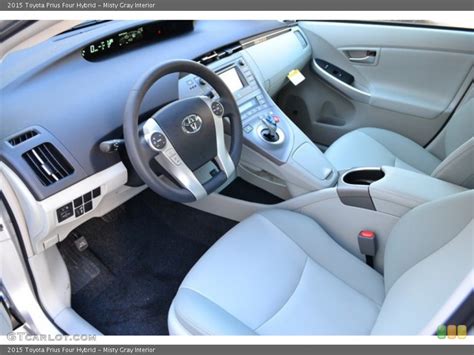Misty Gray Interior Photo For The 2015 Toyota Prius Four Hybrid