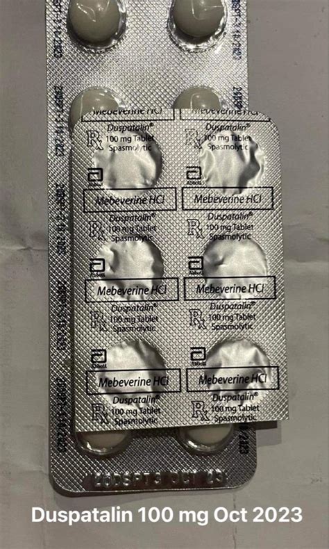 FREE Duspatalin 100mg Health Nutrition Medical Supplies Tools On