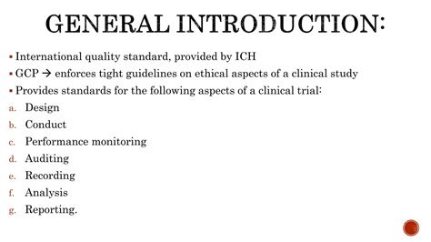 Gcp Guidelines By Rxvichuz Ppt