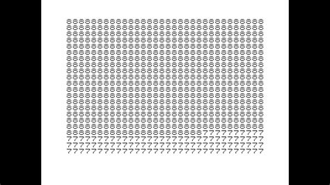 Character Effects Demo For The Zx81 Youtube