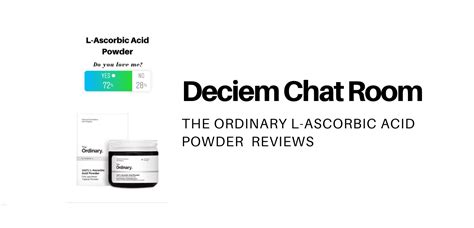 The Ordinary L Ascorbic Acid Powder Reviews