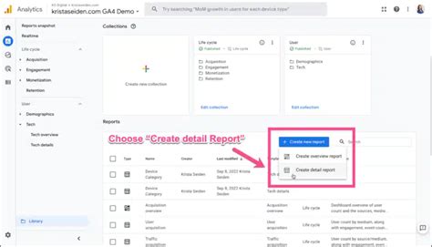 How To Make A Google Analytics 4 Custom Report In 30 Seconds