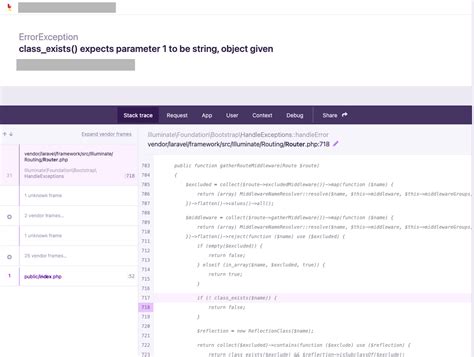 Error Occurs During The Loading Of Middleware Defined In The Controller