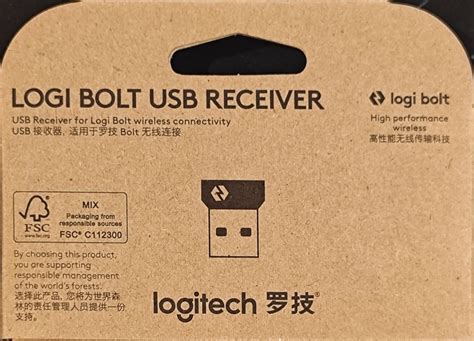 Купить Приемник Logitech Logi Bolt адаптер для мыши Usb Receiver Multi Device цена 639 ₴ — Prom