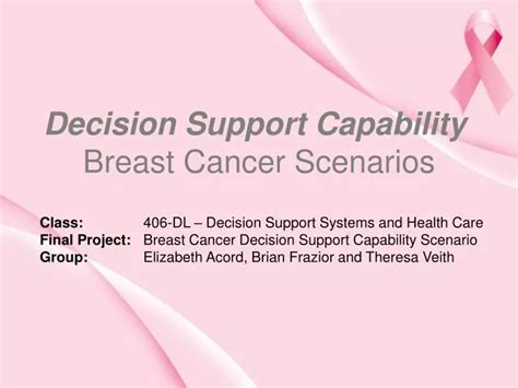 Ppt Decision Support Capability Breast Cancer Scenarios Powerpoint Presentation Id7018792