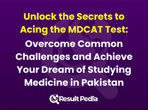 MDCAT Test Challenges Ways To Overcome Them Resultpedia