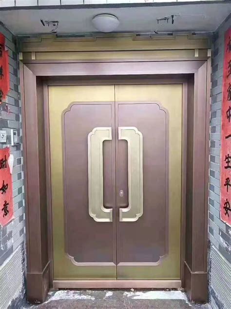 西安仿铜门加工 不锈钢镀铜门定制 复合铜门价格产品图片西安仿铜门加工 不锈钢镀铜门定制 复合铜门价格产品相册 陕西格尔盾装饰工程有限公司