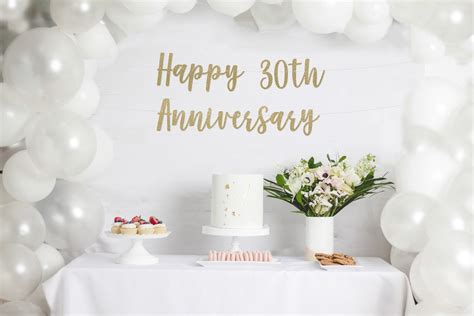 30th Wedding Anniversary Color 60 Photos