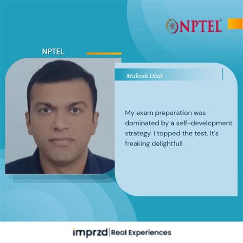 Mukesh Dixit On Linkedin Nptel 14 Comments