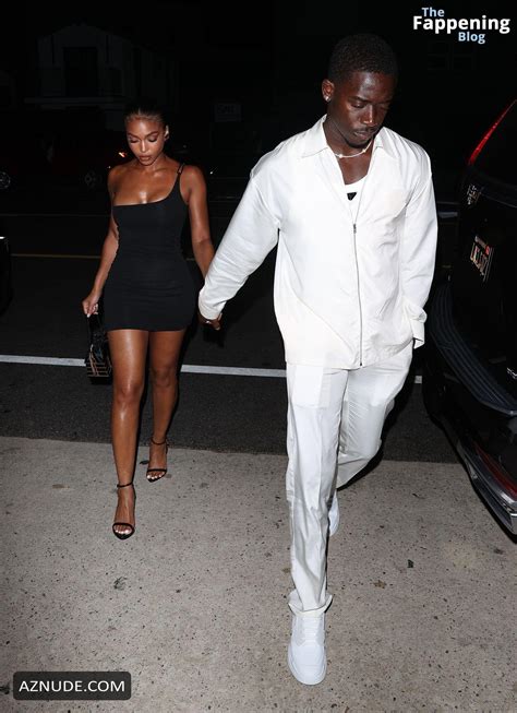 Lori Harvey And Damson Idris Sexy Exit From Giorgio Baldi Party Aznude