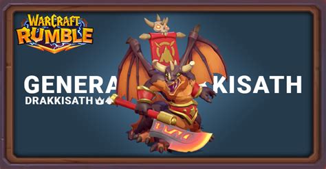General Drakkisath Best Talent And Counter Warcraft Rumble