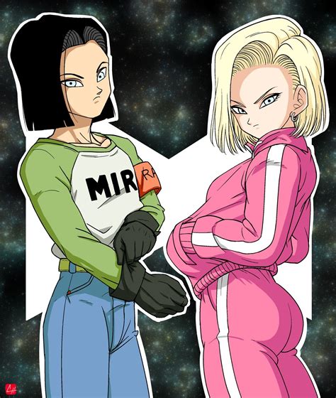 Dragon Ball 10 Pieces Of Android 17 And 18 Fan Art That Show Theyre
