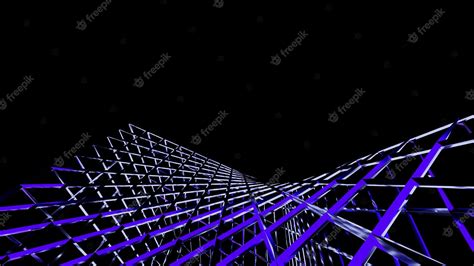 Premium Photo Wireframe Wave Technology Background Overlay Design
