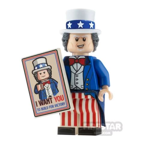 Uncle Sam Custom Minifigure