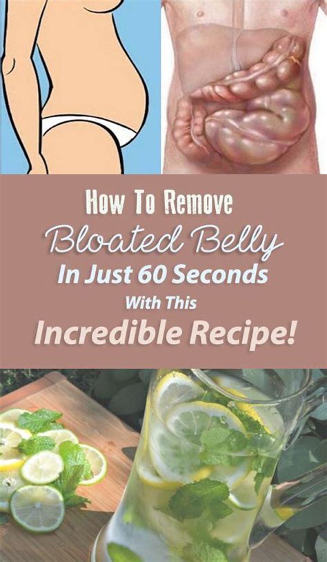 How To Get Rid Of Bloated Stomach In Just Seconds With This Incredible Recipe Healthy And News