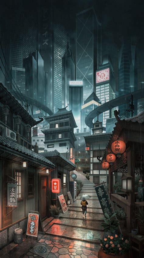 City Japan Phone Wallpapers Wallpaper Cave