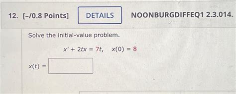 Solved Points Chegg