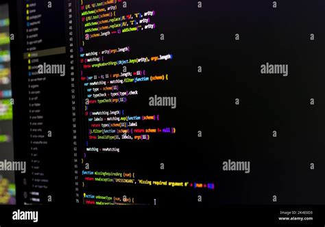 Compressed Colorful Code Background Web Programming With Javascript
