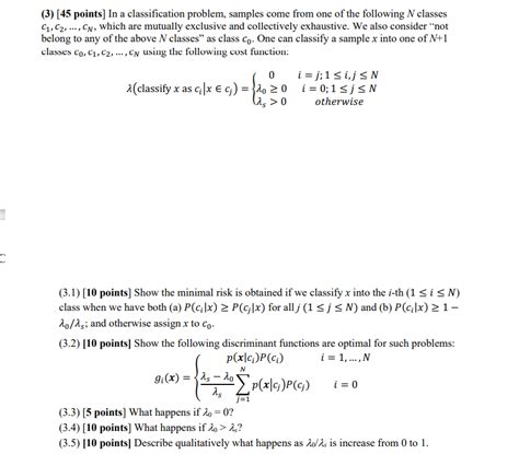 3 45 Points In A Classification Problem Samples
